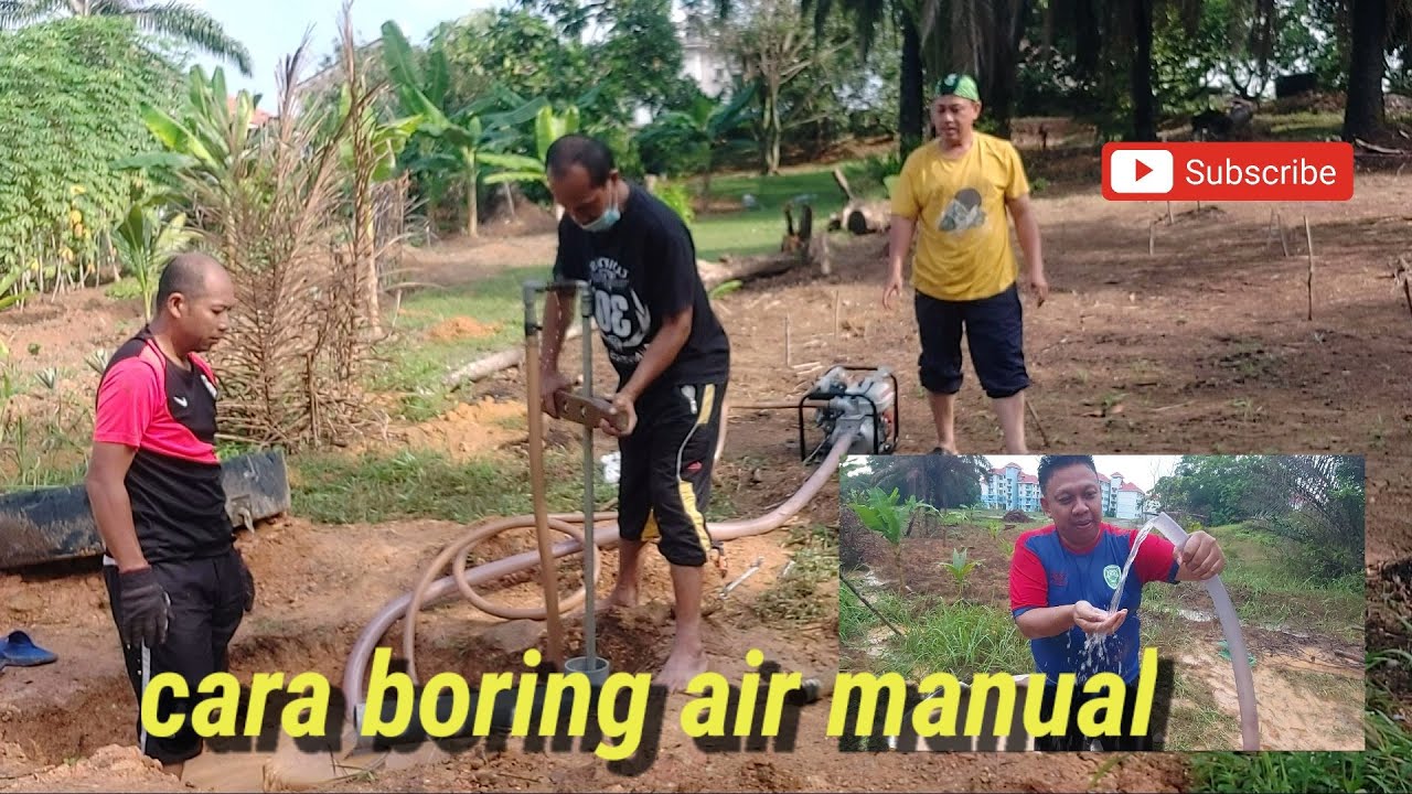 Cara boring air manual - YouTube