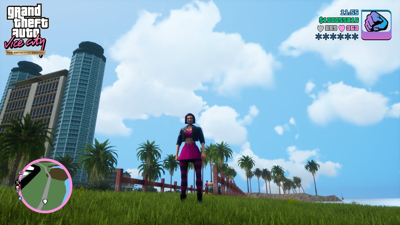 How To Play As Mercedes Cortez In GTA Vice City Remastered - YouTube