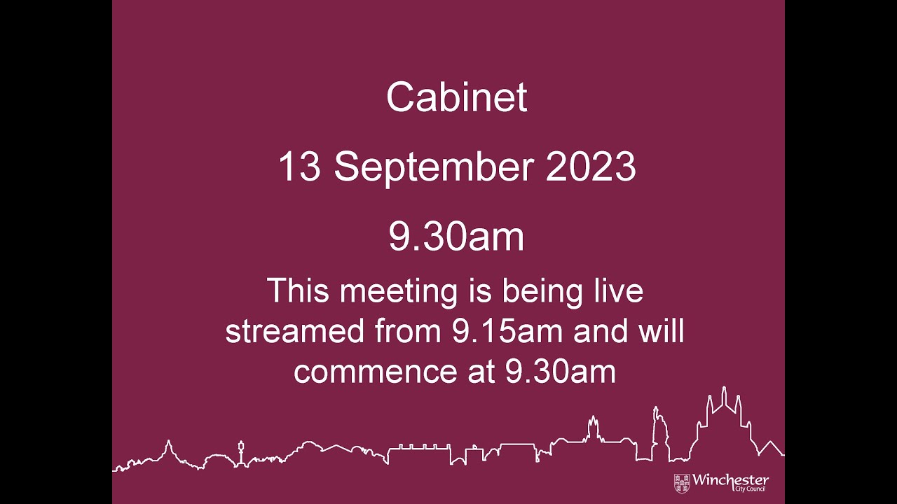 Cabinet, 13 September 2023 - YouTube