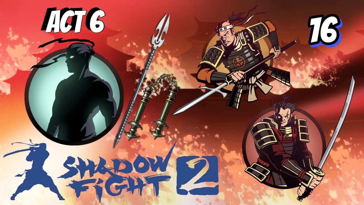 Shadow Fight 2 | Corporal and Captain, Pt 16,(Gameplay)(iOS), ACT 6 ...