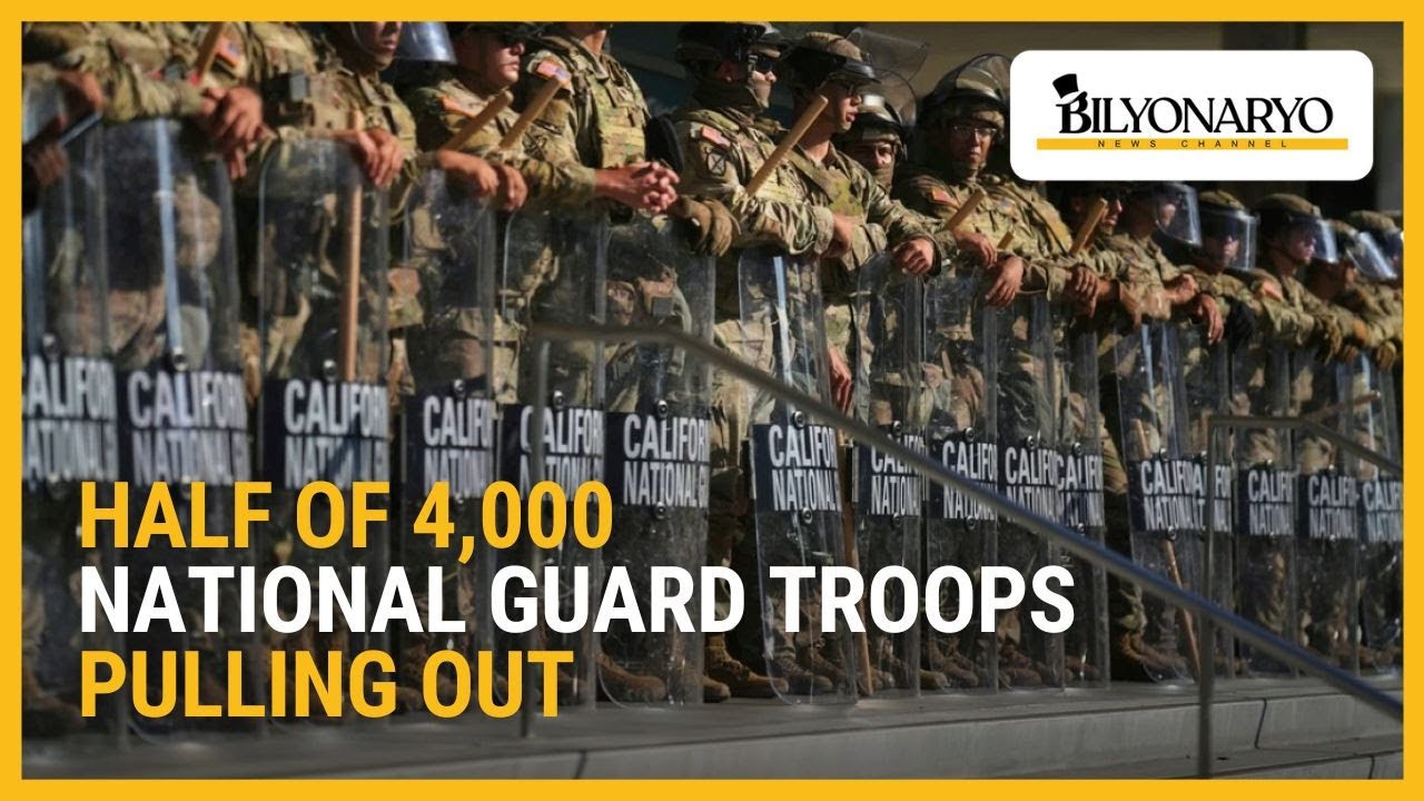Half of 4,000 National Guard troops pulling out | Newsfeed@Noon - YouTube
