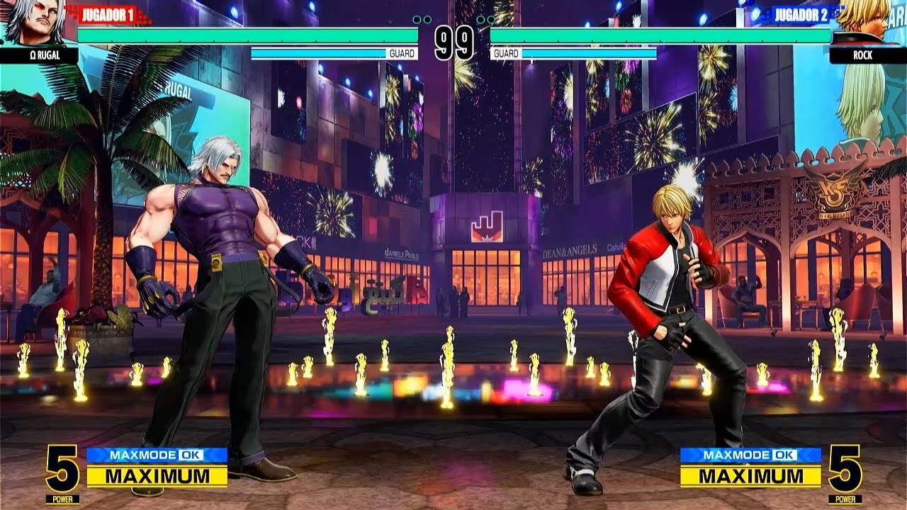 RUGAL VS ROCK - KOF XV - YouTube