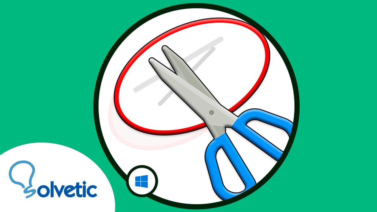 ️ Cómo ABRIR y USAR la herramienta RECORTES en Windows 10 - YouTube