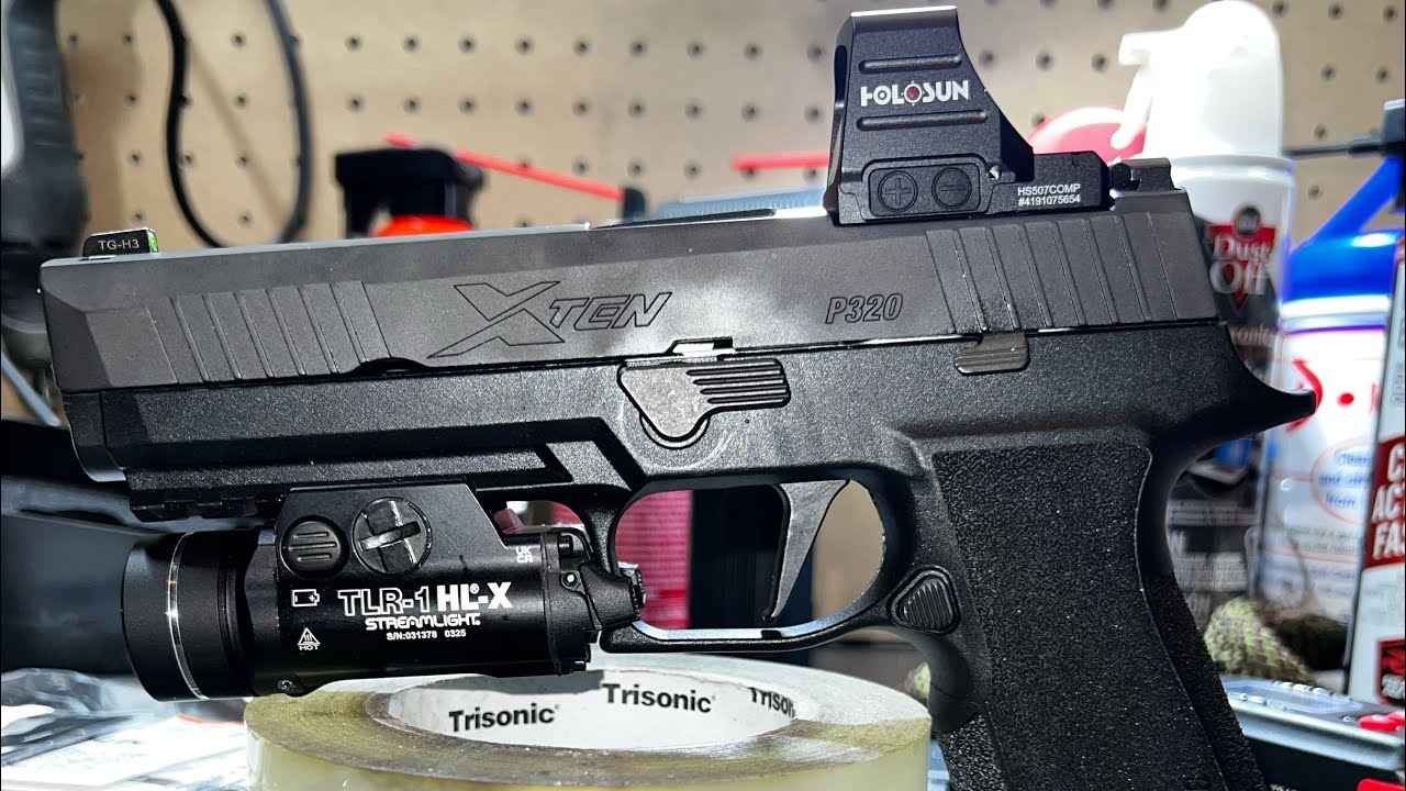 Sig Sauer XTEN P320 10MM: Lightest Factory Trigger on a Striker Fired ...