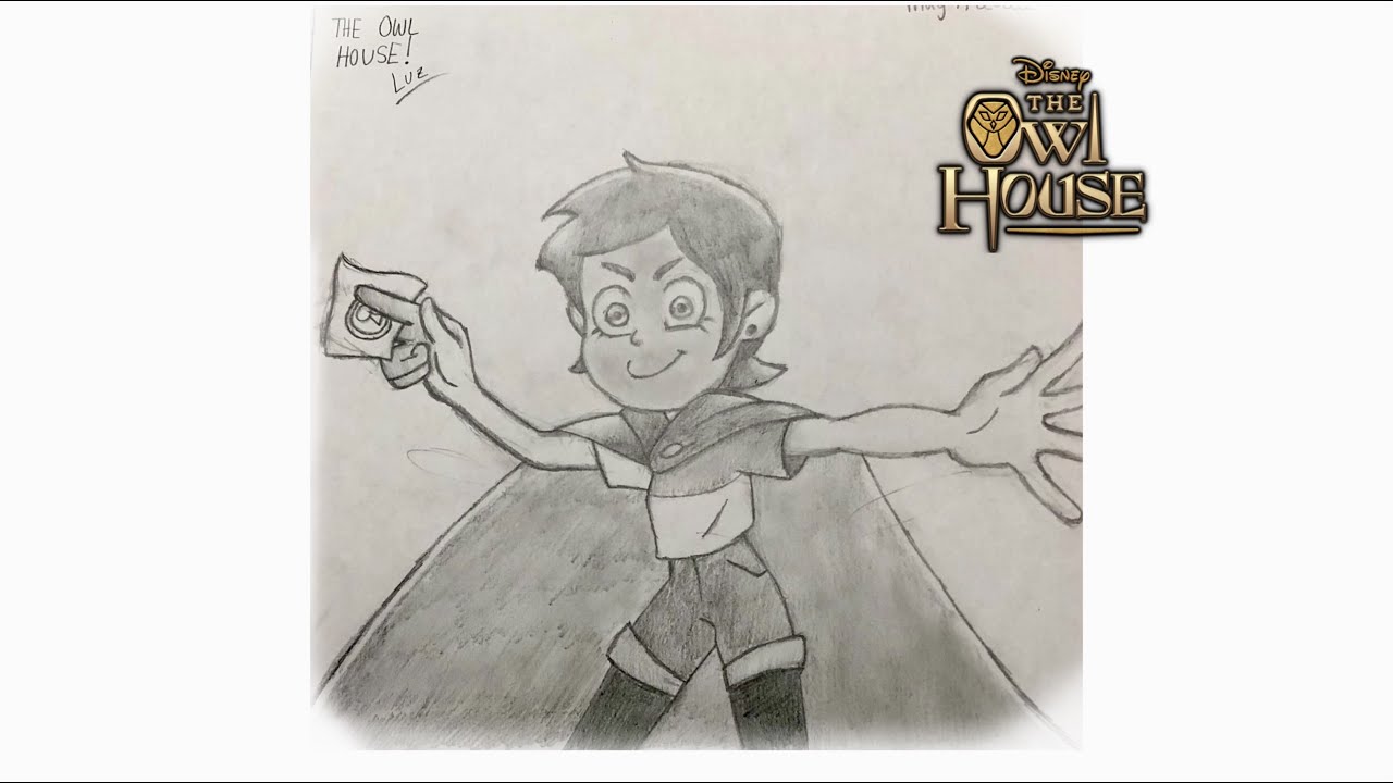 How to draw Luz Noceda | The Owl House - YouTube