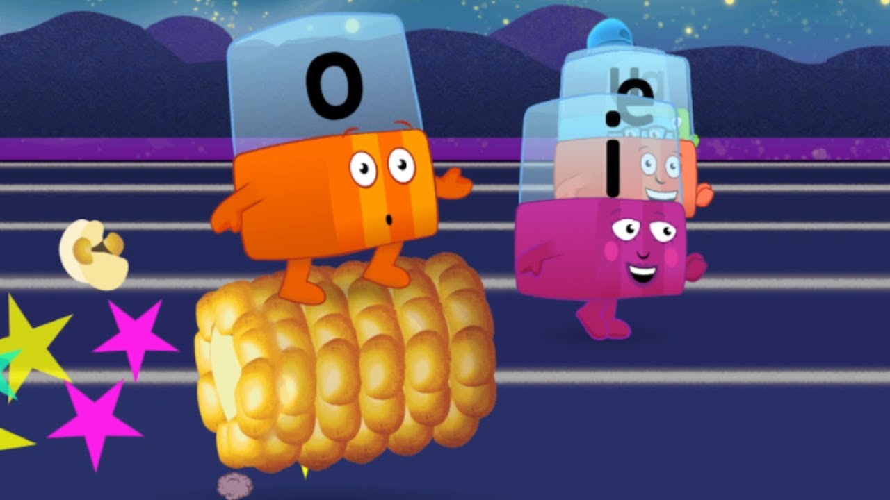 Alphablocks Learning Adventures #2 - Learn Letter Sounds - Letter Run ...