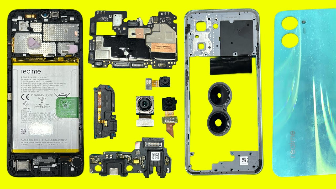Realme rmx3627 disassembly / realme c33 2023 disassembly / realme c33 ...
