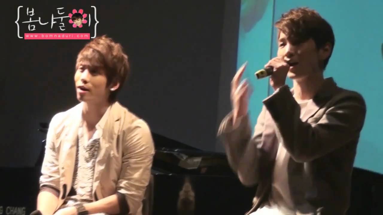 [fancam] 101026 SHINee talking + hello - jong key focus @ ChungWoon ...