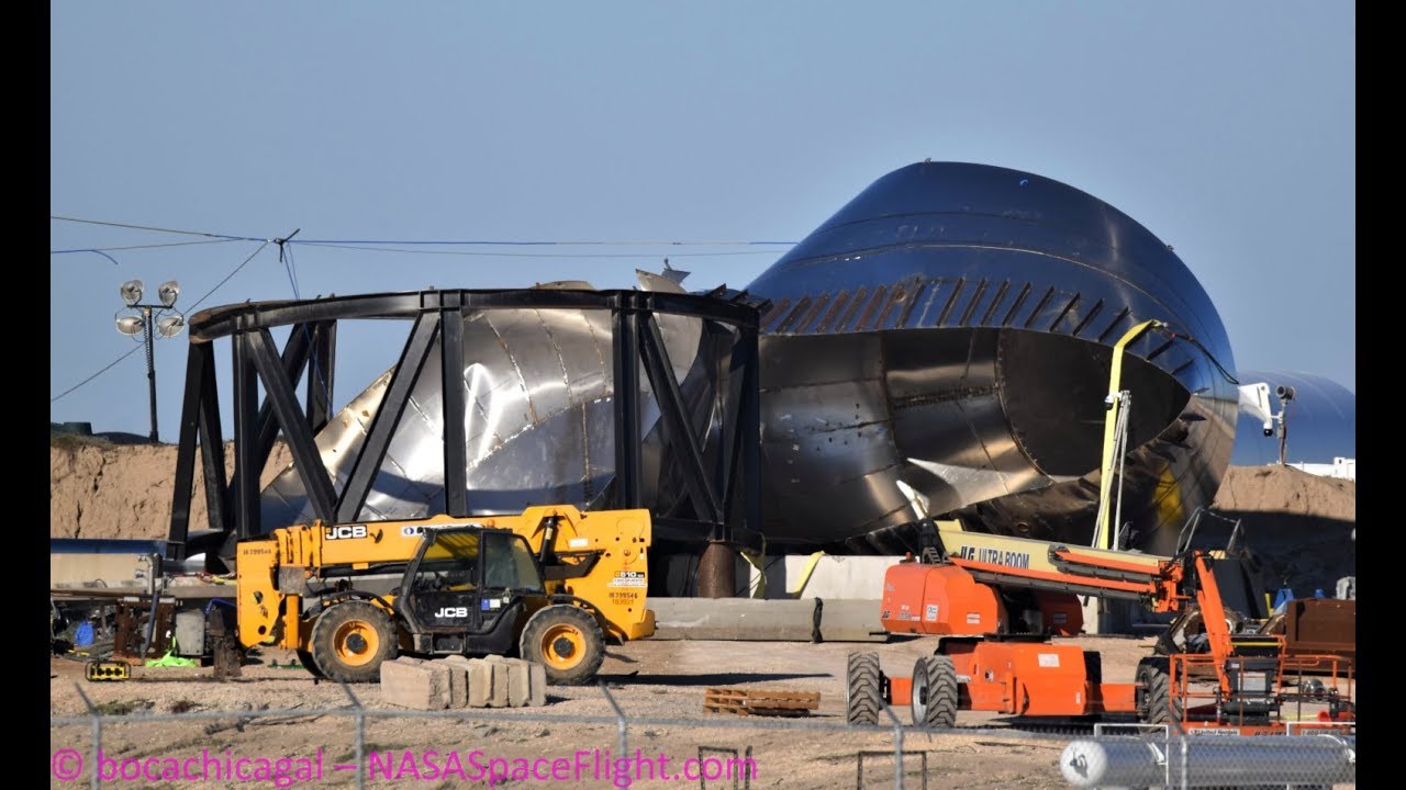 SpaceX Boca Chica - Test Tank 2 Aftermath - YouTube