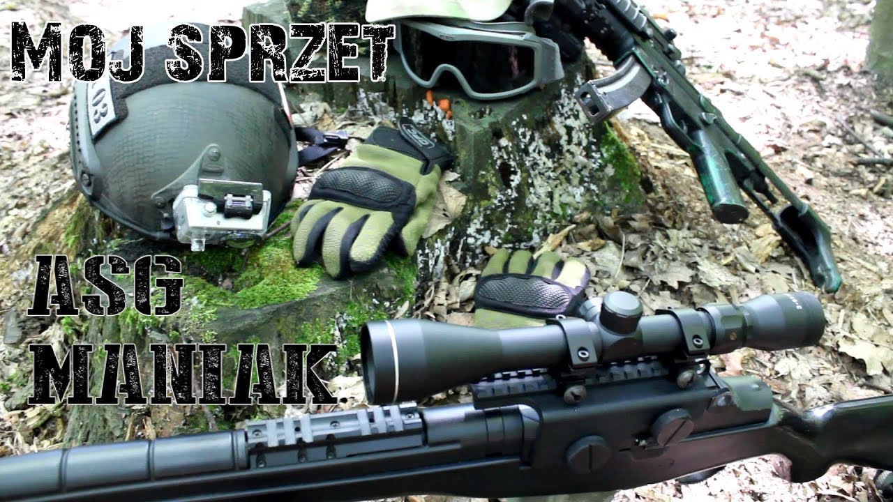 ASG Maniak #22 Moje wyposażenie - Co noszę? Co mam? Co zabieram? - YouTube