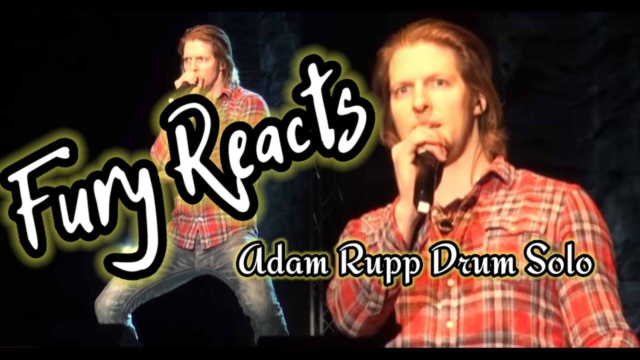 Adam Rupp - drum solo | Fury Reacts - YouTube