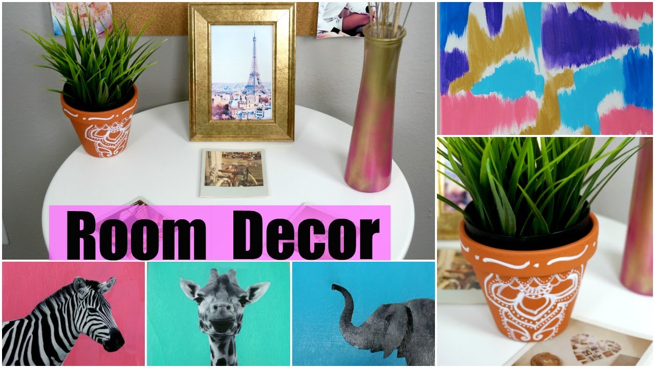 DIY Spring Room Decor!! Easy and Affordable!! - YouTube