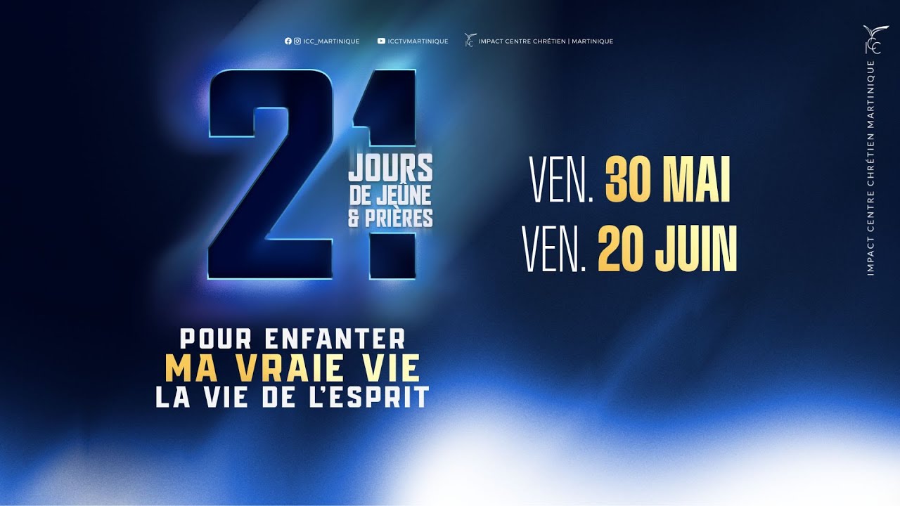 21 jours de jeûne et prière - Jour 6 - YouTube