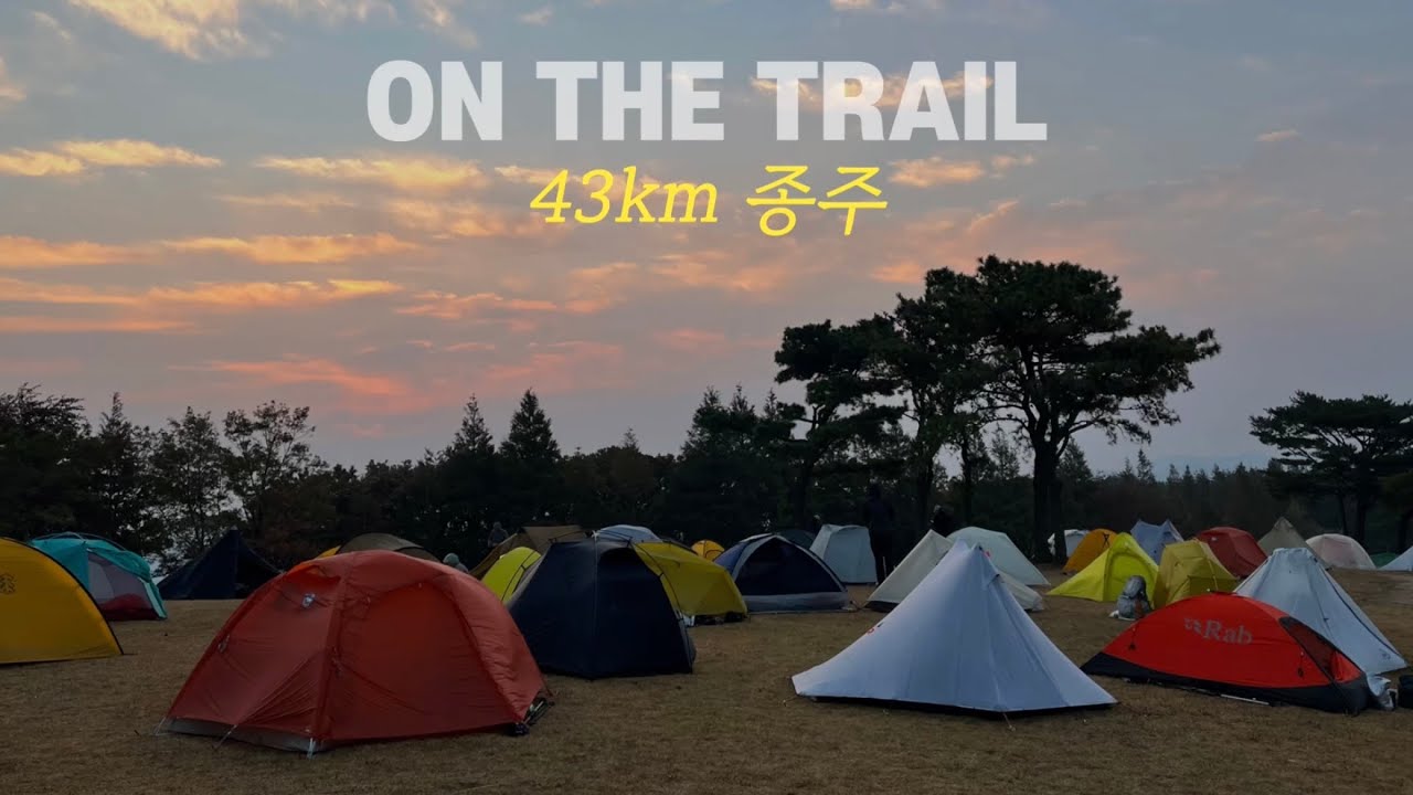 전국 330명 백패커들이 다 모인날 | 43km 종주 | OTT 경주 | - YouTube