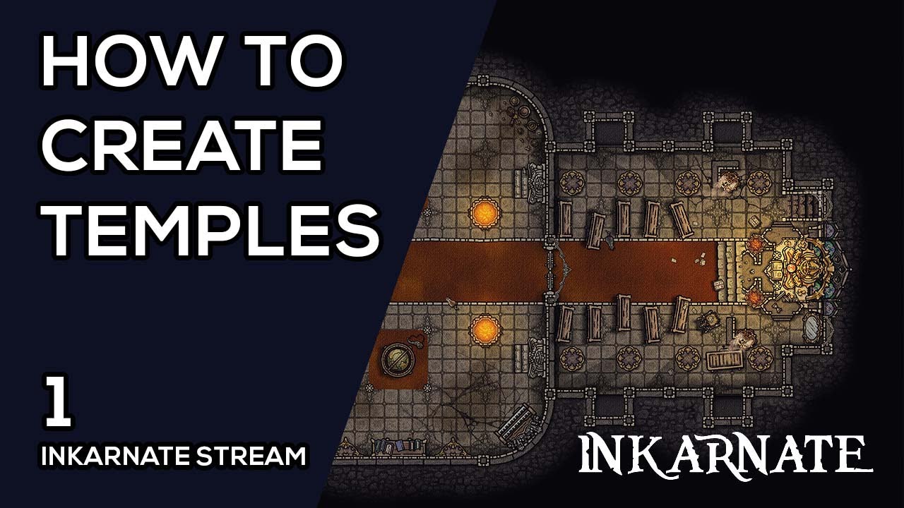 How to Create Temples 1 | Inkarnate Stream - YouTube