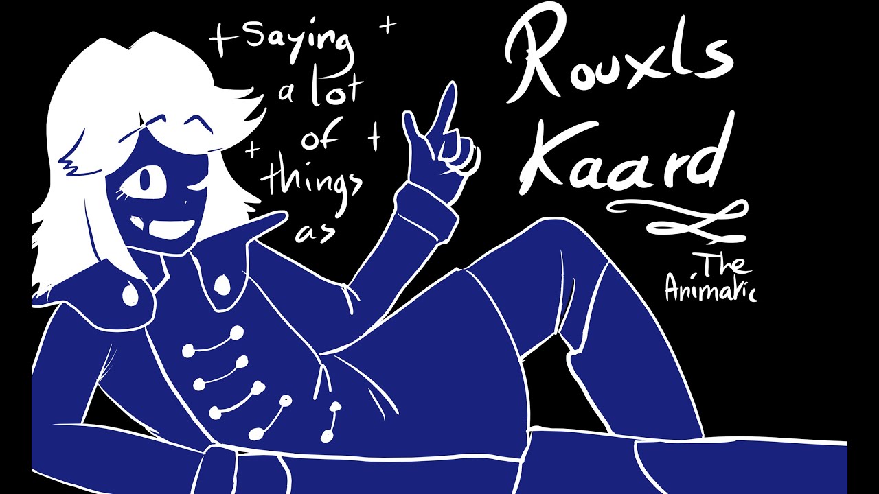 Saying A Lot Of Things as Rouxls Kaard (Animatic) - YouTube