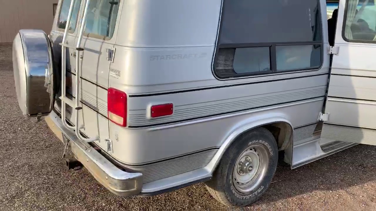 1993 Chevrolet G20 Conversion Van - YouTube