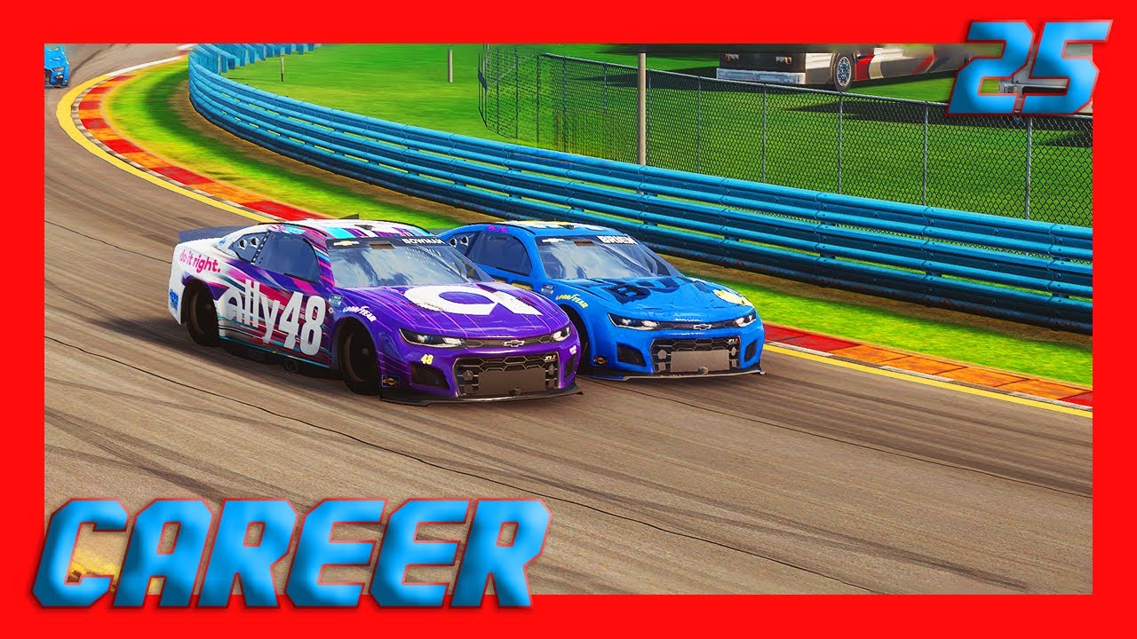 PHOTO FINISH AT THE GLEN!! - NASCAR Heat 5 2023 Mod Career Mode S1 R25 ...