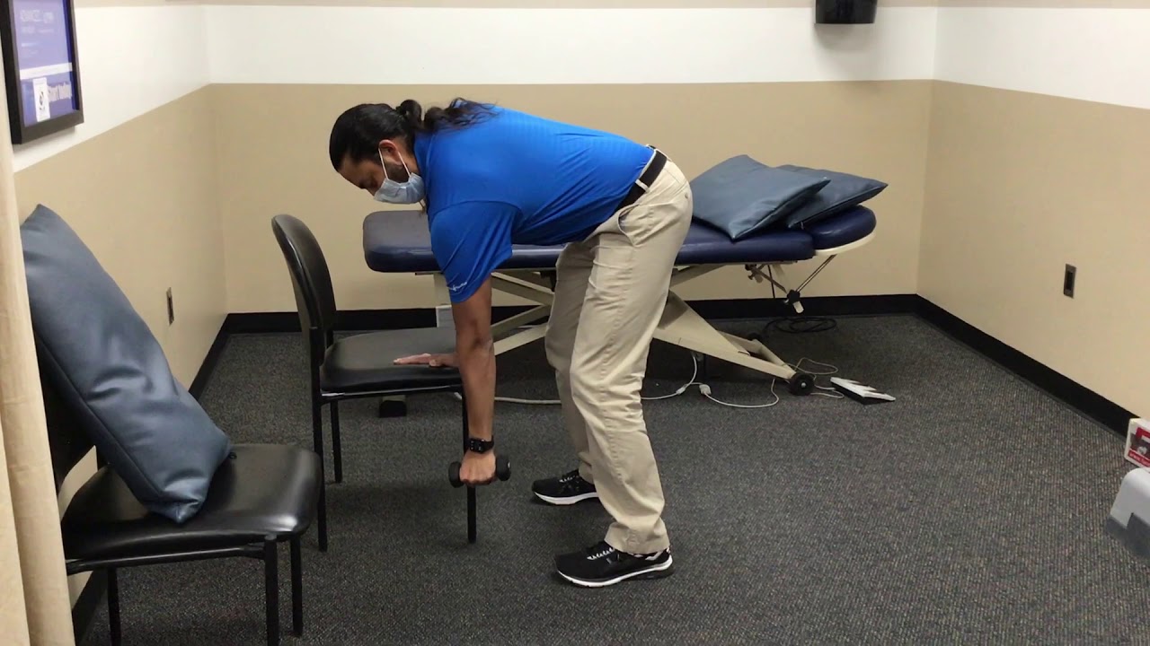 Dumbell Shoulder Stability Rows - YouTube