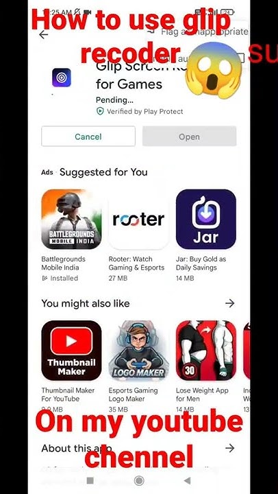 how to use glip screen recorder #shorts #shortvideo - YouTube