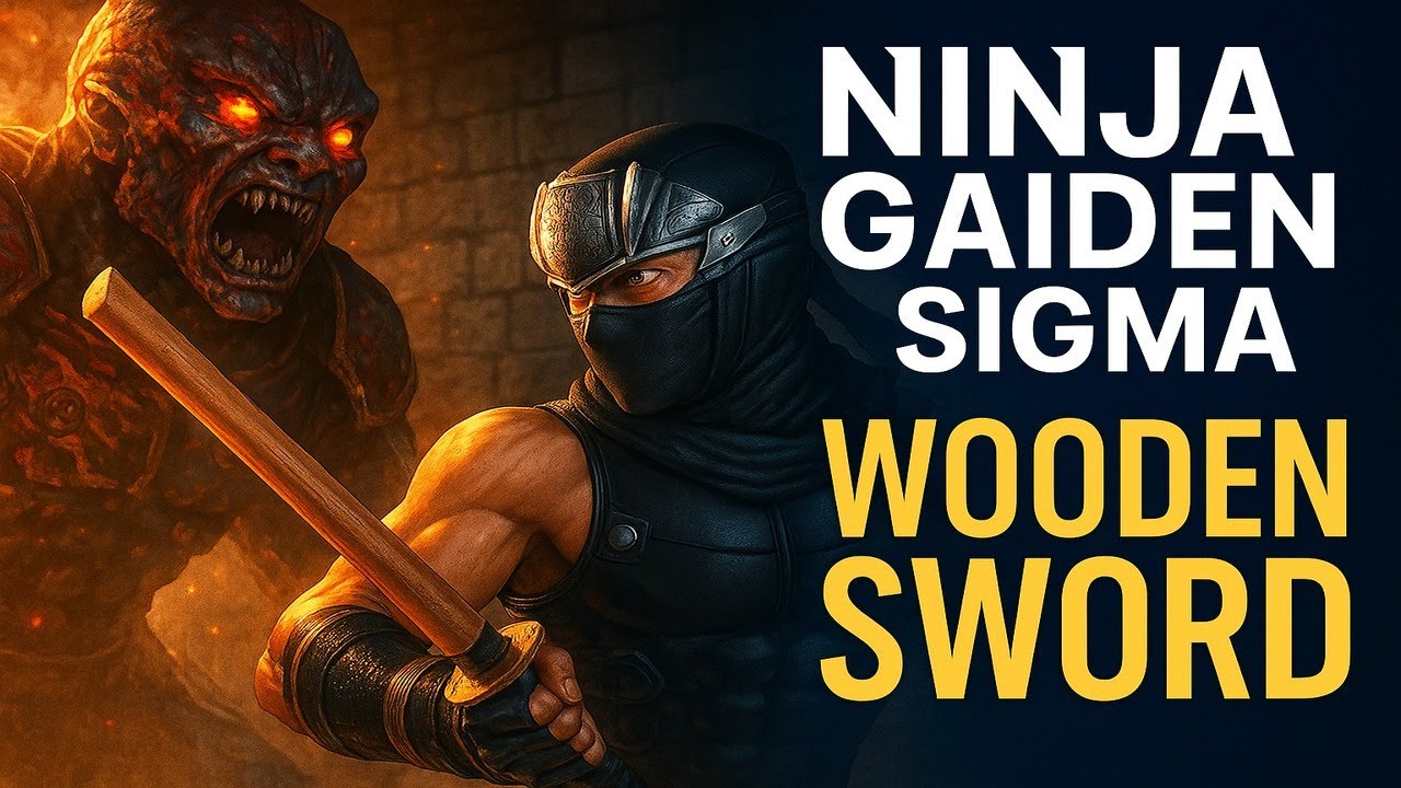 Ninja Gaiden Sigma – Wooden Sword Showcase (PC Gameplay) - YouTube