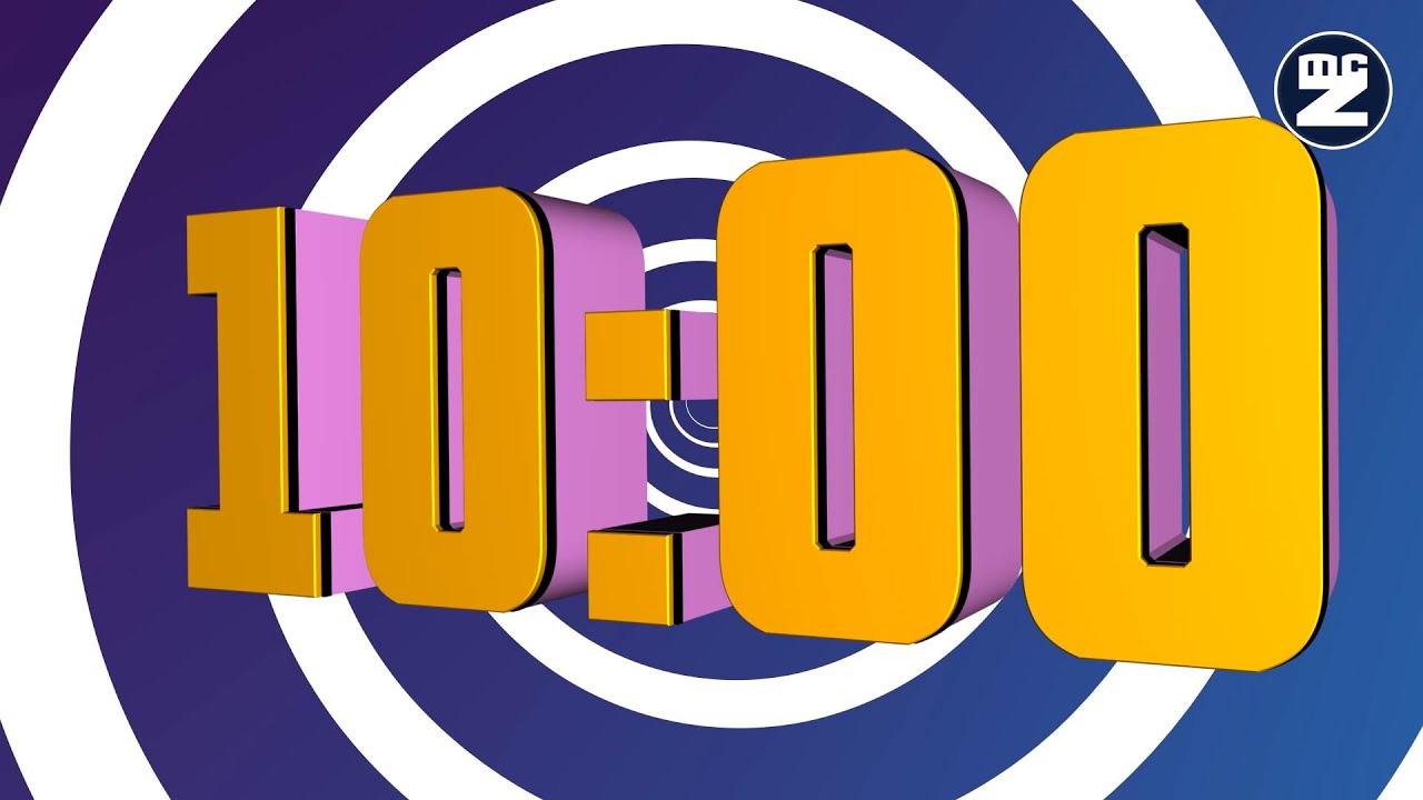 10 Minute Timer - Countdown 10 minutes with music - Conto alla rovescia ...