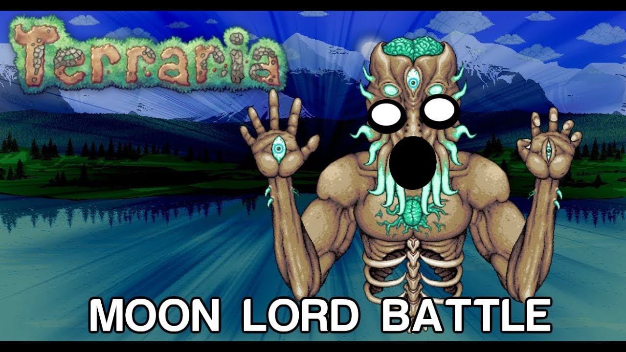 Terraria 1.3 XBOX ONE MOON LORD BOSS FIGHT! - YouTube