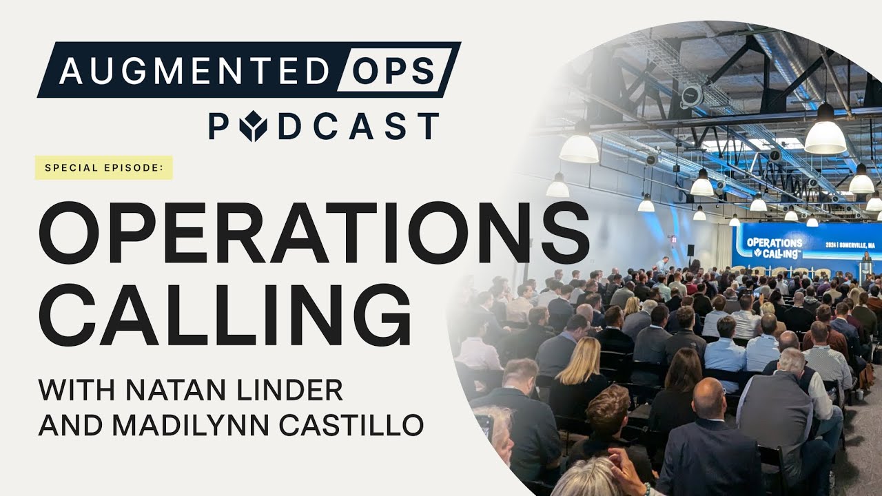 Uniting the Frontline Operations Community at Operations Calling - YouTube