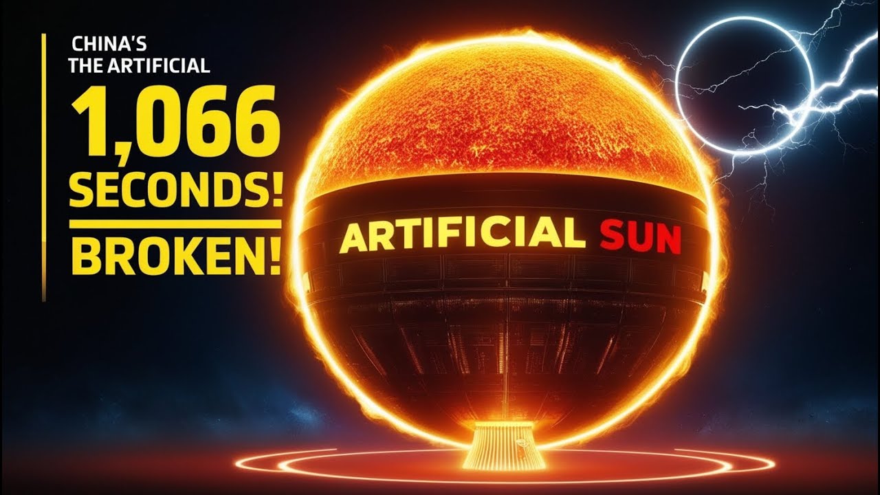 China’s Artificial Sun Sets New Record in Nuclear Fusion - YouTube