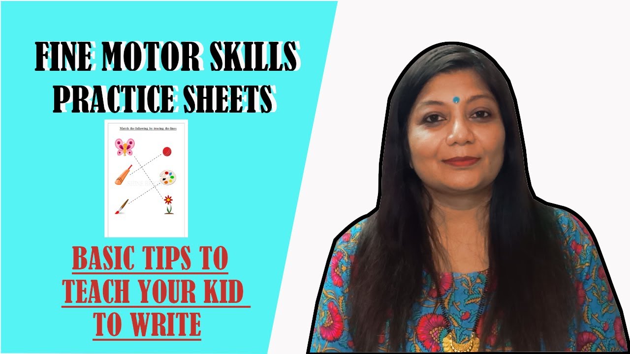 Fine Motor Skill Worksheets For Kids I How To Develop Fine Motor Skills ...