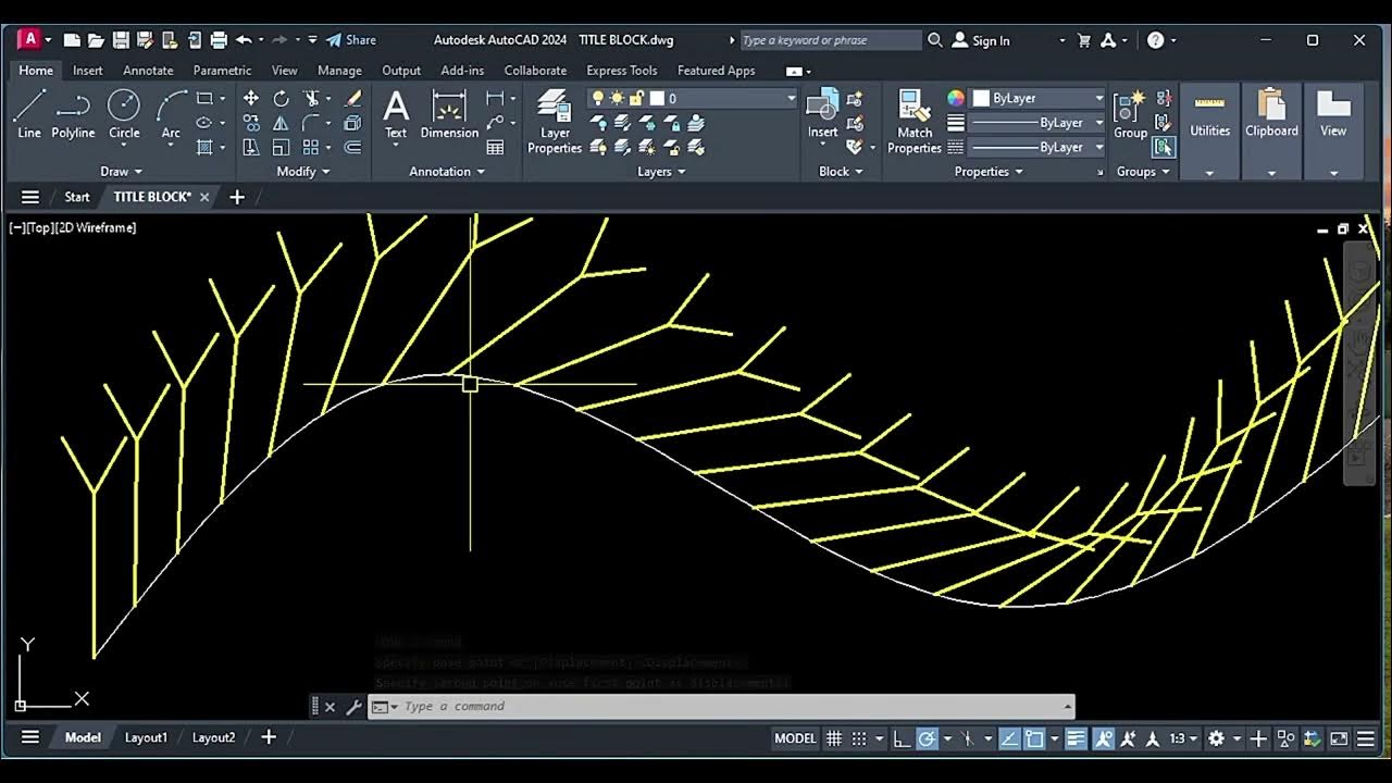 MASTERING RECTANGLE AND ARRAY DRAWING - AUTOCAD TUTORIAL - YouTube