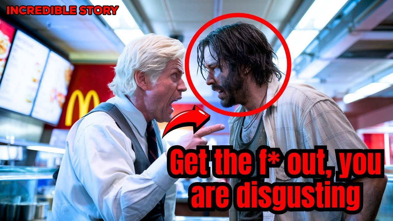 Keanu Reeves Goes Undercover as Homeless in McDonald’s - Incredible ...