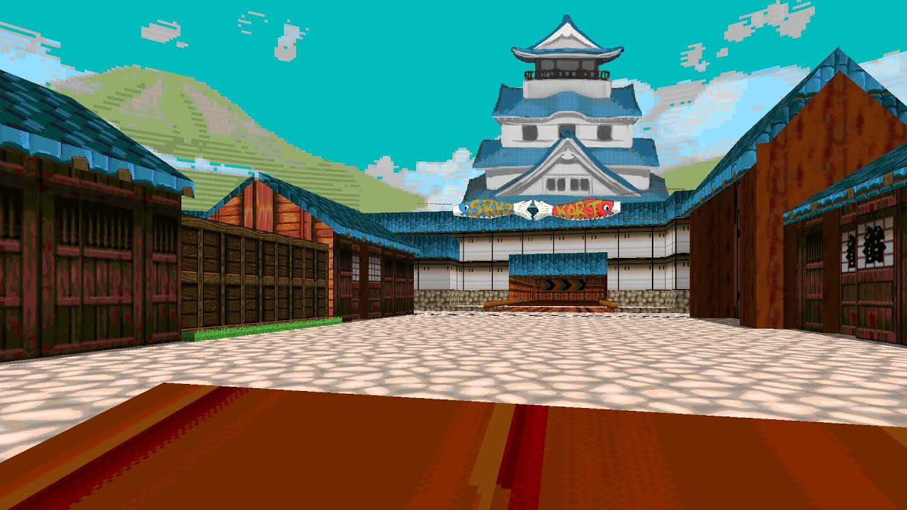 SRB2Kart Oedo Castle Zone (Dango Cup v21-11) - YouTube