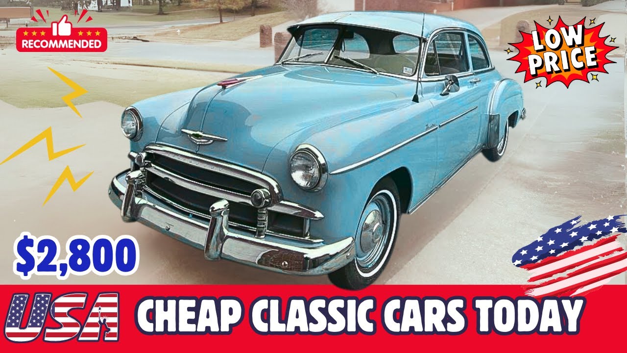 Cheap Classic Cars for Sale by Owner Today #classiccars - YouTube
