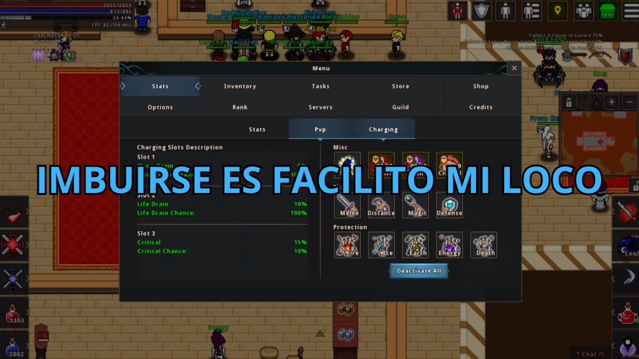 Como ponerse imbuements - Law mmorpg - Facilito - YouTube