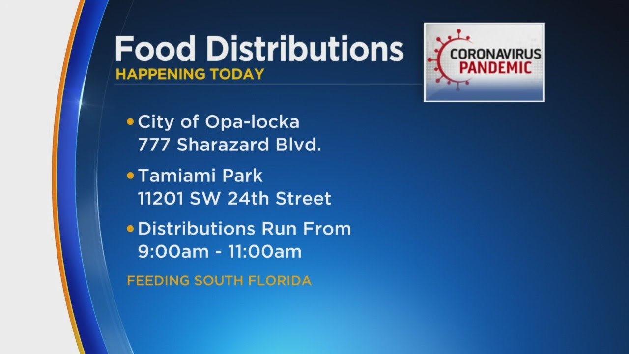 Feeding South Florida To Host Two Food Distribution Events On Tuesday ...