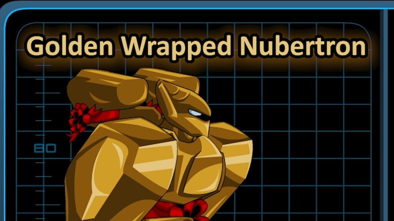 [MechQuest] Mech Showcase #2: Golden Wrapped Nubertron - YouTube