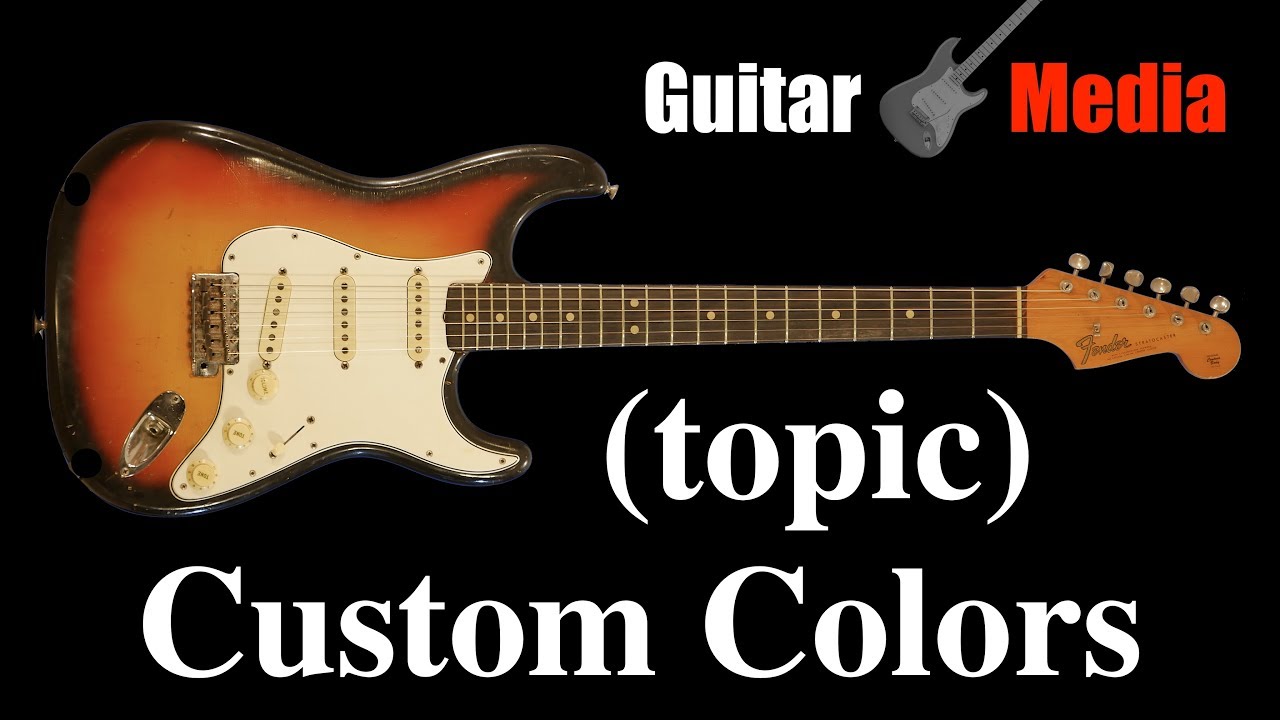 Stratocaster Custom Colors (topic) #4 - YouTube