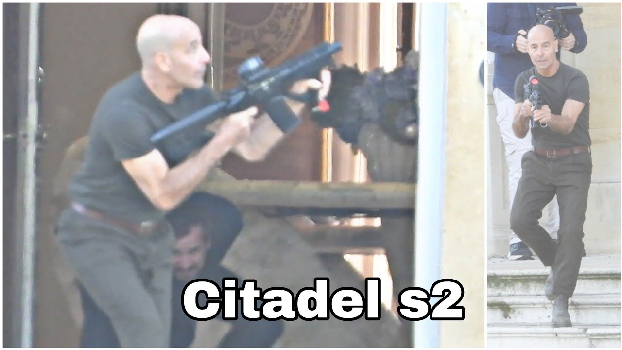 Stanley Tucci FILMING Citadel Season 2 - YouTube