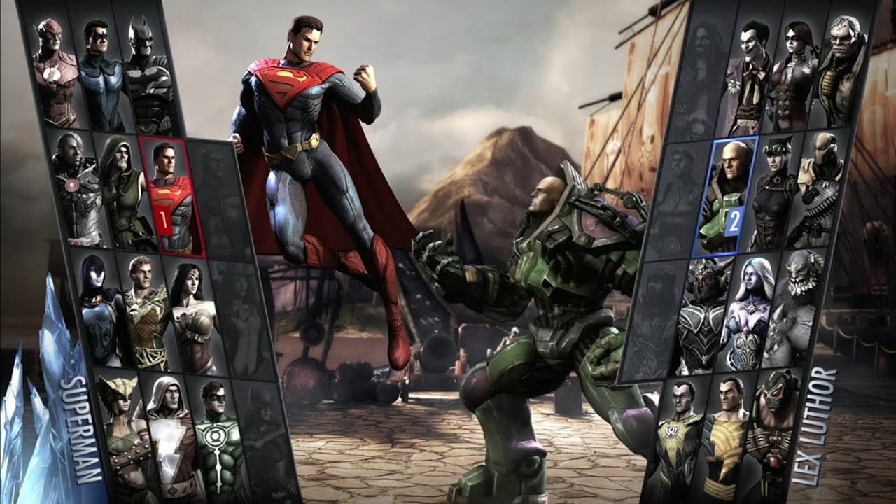 Superman Vs Lex Luthor INJUSTICE Gods Among Us #videojuegos #gameplays ...