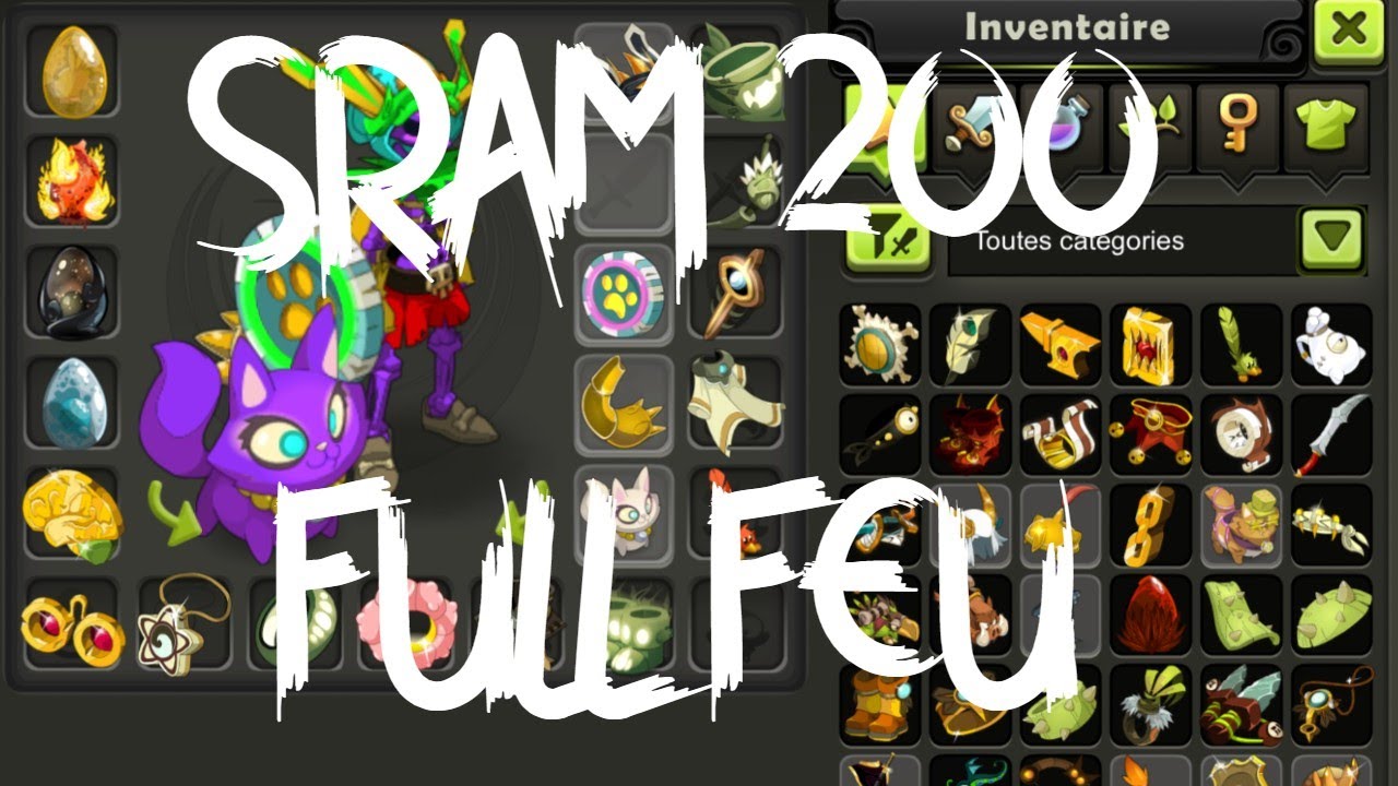 [DOFUS TOUCH] SRAM 200 FULL FEU - YouTube
