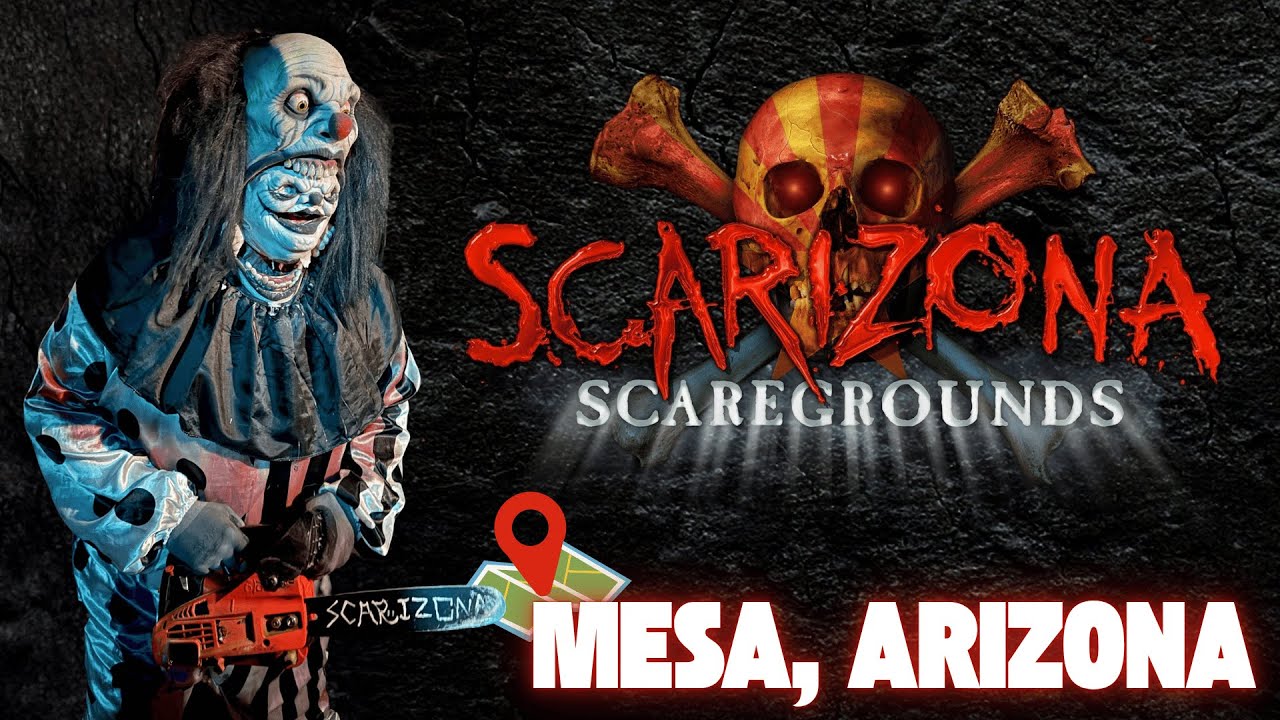 Scarizona Scaregrounds Mesa Arizona 2025 | Haunted House Highlights in ...