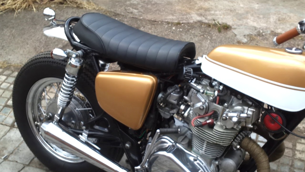 HONDA CB 500 T 1976 BOBBER - YouTube