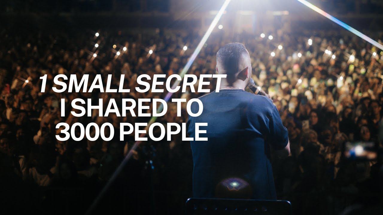 "I Shared 1 Secret With Over 3000 People" ( @ Malam Galau Indonesia JB ...