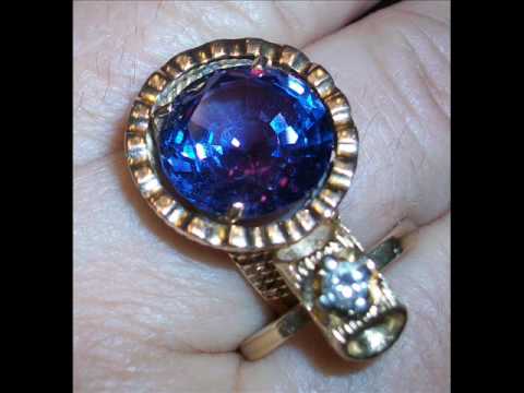 PRECIOUS GEM, ALEXANDRITE, GENUINE OR MAN MADE - YouTube