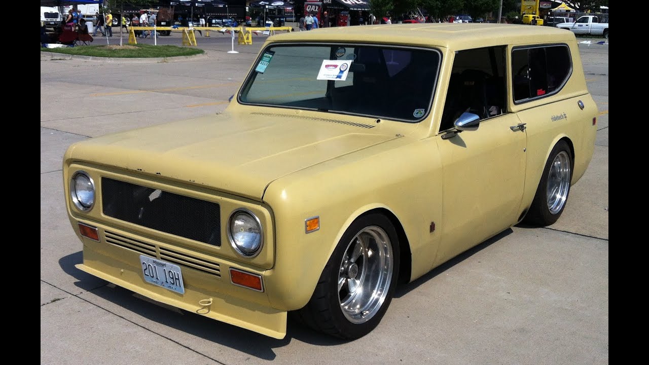 IH Scout II - GG Des Moines AutoX Friday Final Run - YouTube