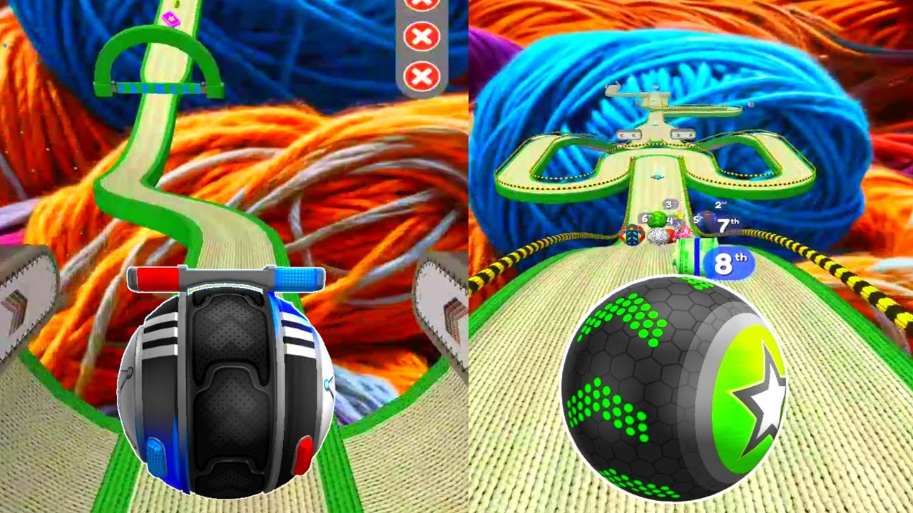 Going Balls Speedrun Level 254-255 Reverse | Going Balls Epic Race ...