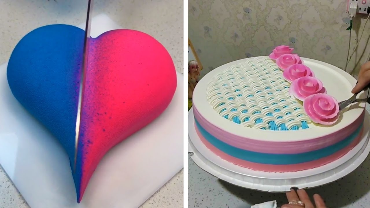 Fun & Creative Cake Decorating Ideas For Holiday 💖 Most Satisfying ...