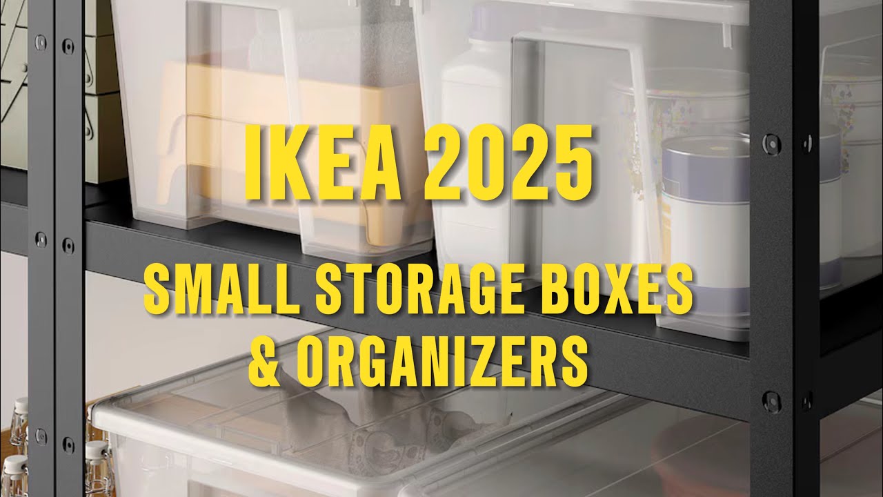 IKEA 2025 | SMALL STORAGE BOXES AND ORGANIZERS #home #storageboxes # ...