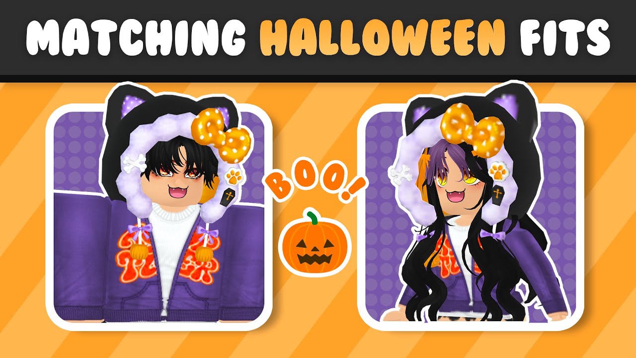 HALLOWEEN Matching ROBLOX Outfit Avatar Ideas - YouTube